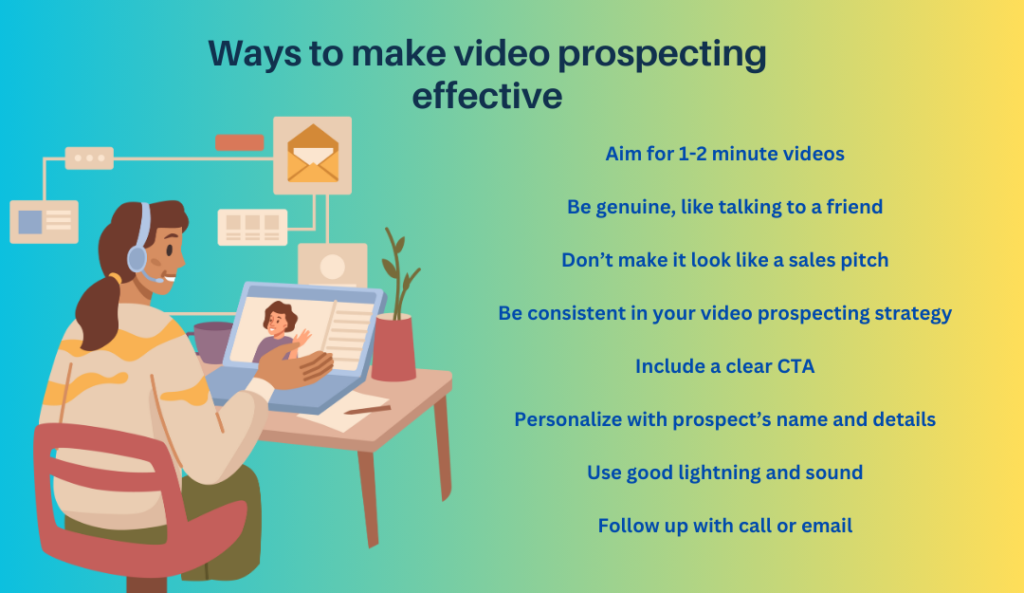 Video prospecting tools, examples and best practices to boost sales