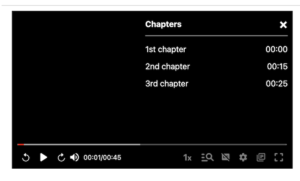 Video Chapters on YouTube with timestamp & add chapters to mp4 ...