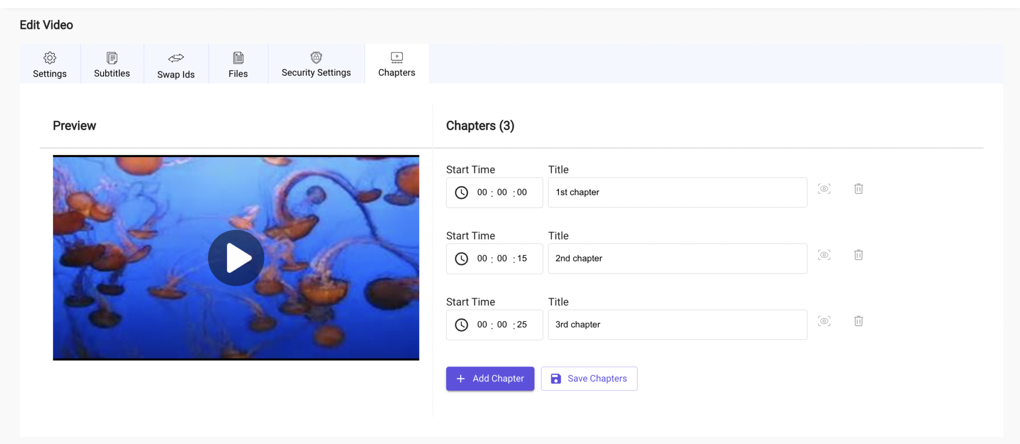 Video Chapters on YouTube with timestamp & add chapters to mp4 - VdoCipher Blog