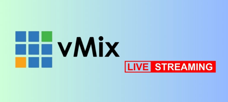 vMix live streaming software (latest setup on Windows & Mac)