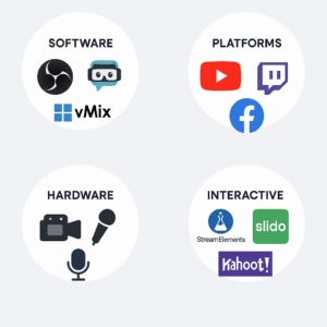 100+ Live Streaming Tools: Software, Platforms, Hardware & More