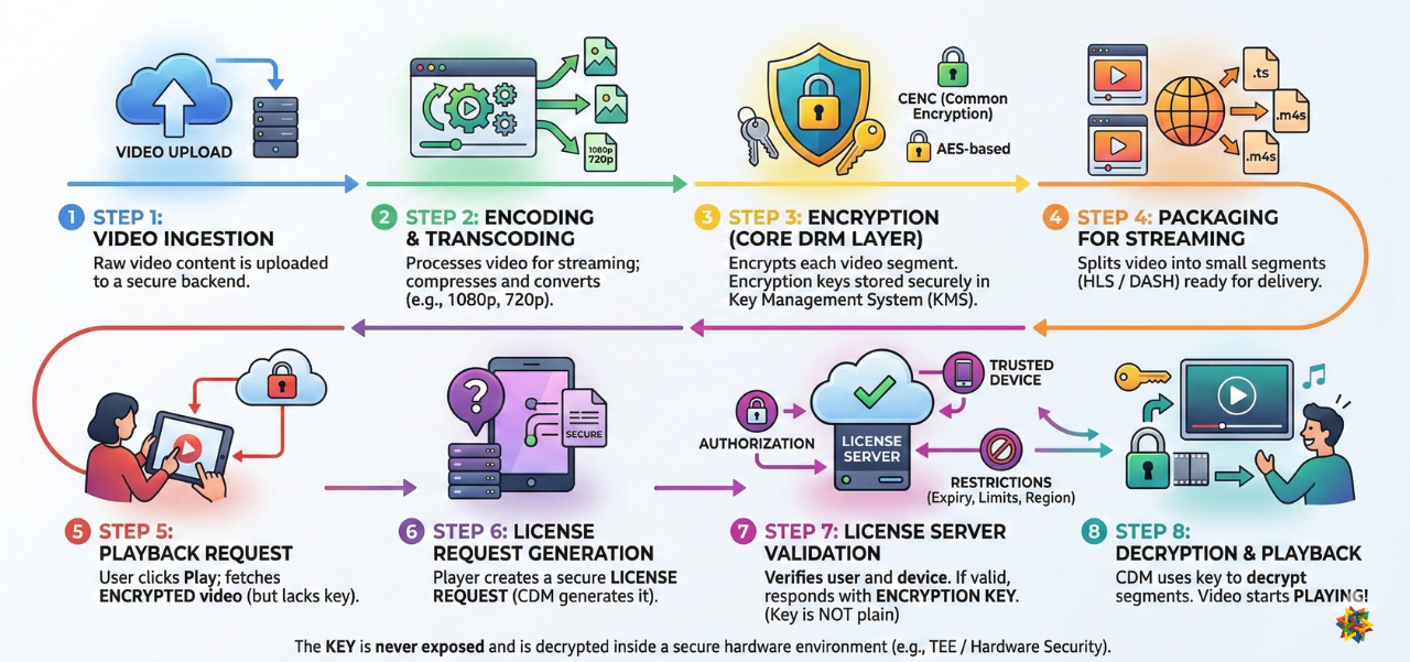 What is Video DRM & How to Protect Videos with It?