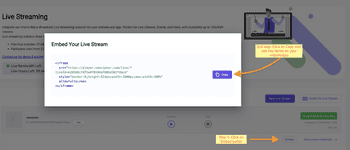 Once you use this iframe code on your website/app pages, the viewers ...