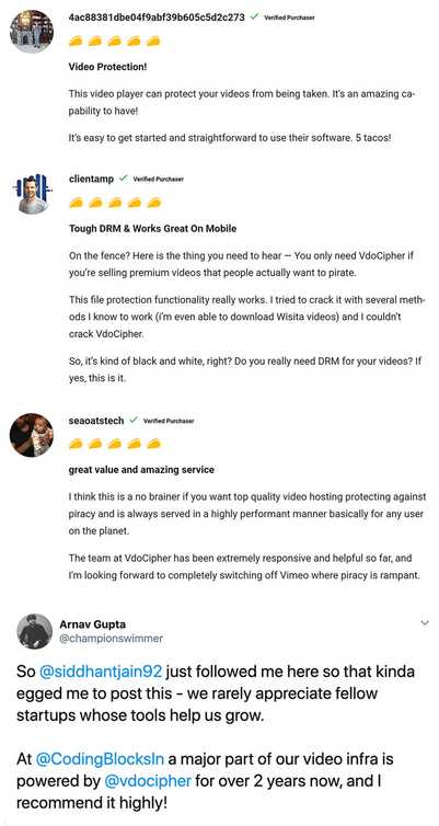 Secure Video Hosting for Business | VdoCipher