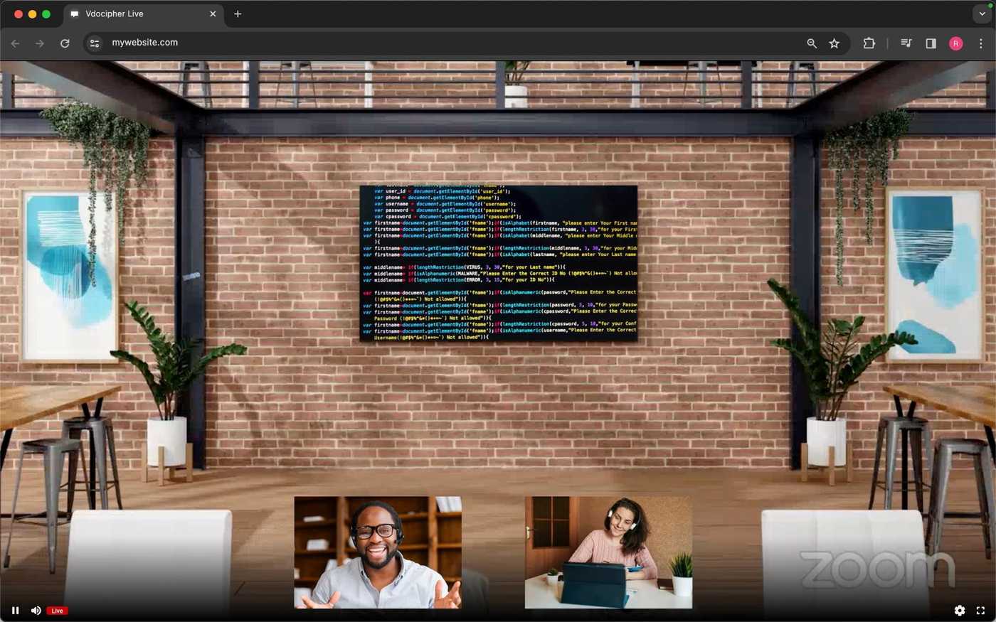 Important note about streaming key and url in Zoom setup